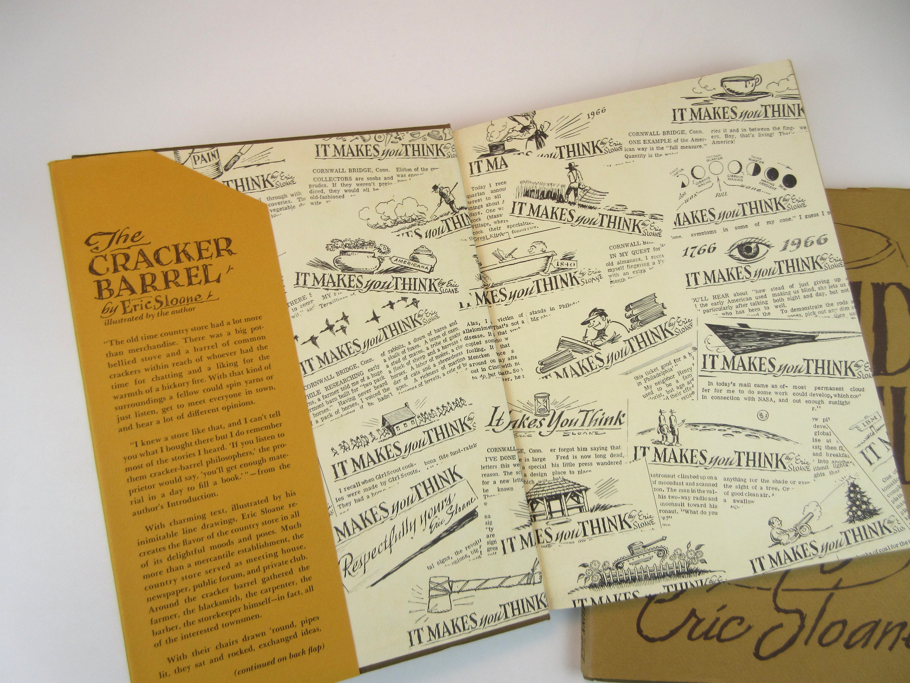 The Cracker Barrel and the Second Barrel by Eric Sloane - Etsy