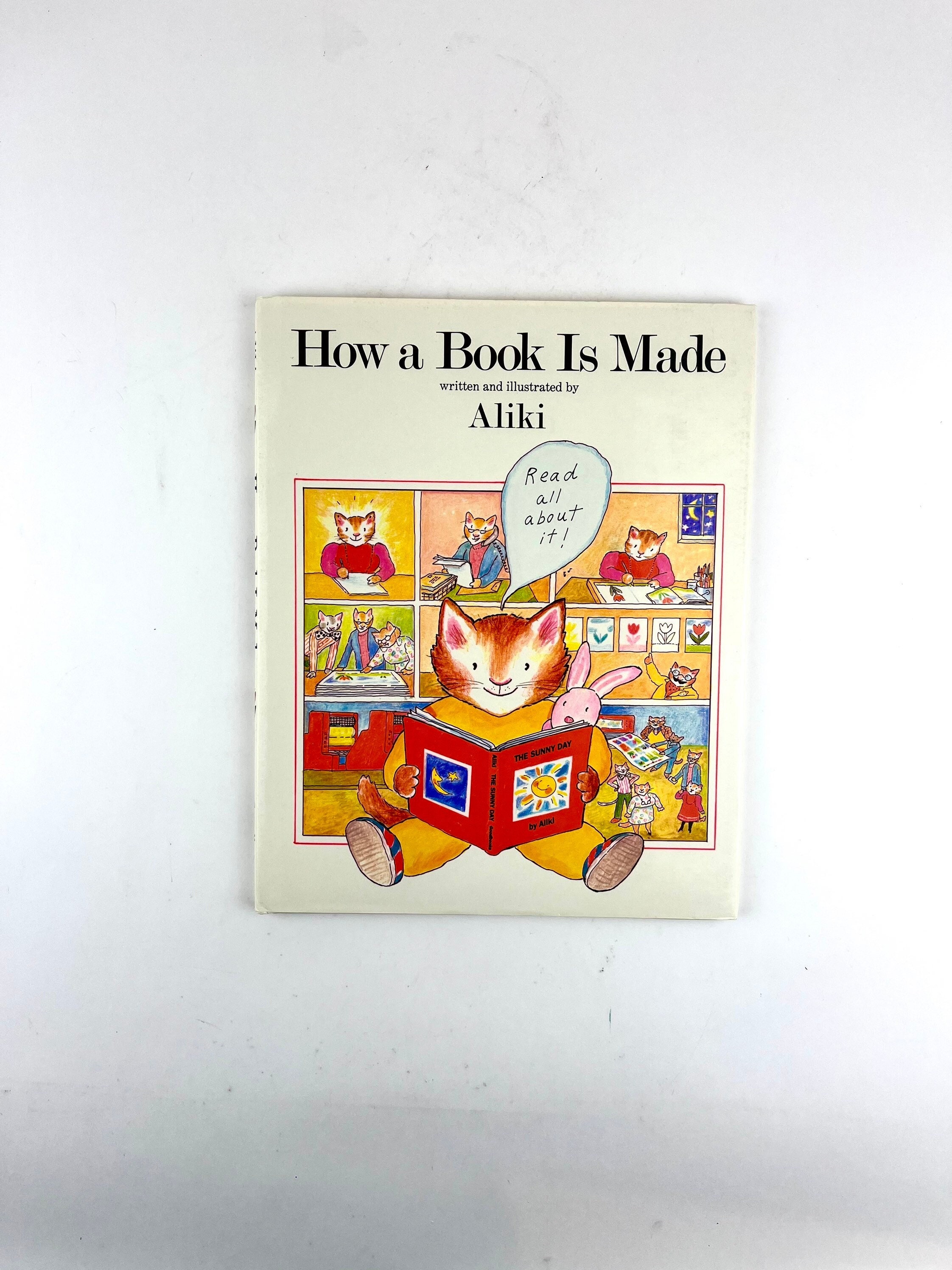 How A Book is Made Written and Illustrated by Aliki - Etsy