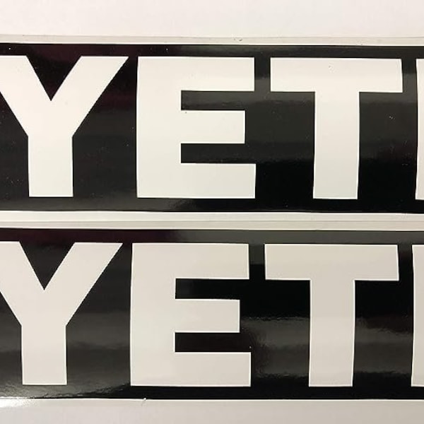 Yeti Decal - Etsy