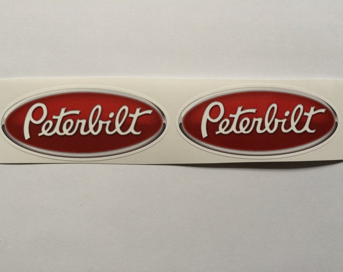 Peterbilt Vinyl Decal - Etsy