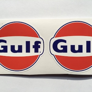 Gulf Oil Decals - Etsy
