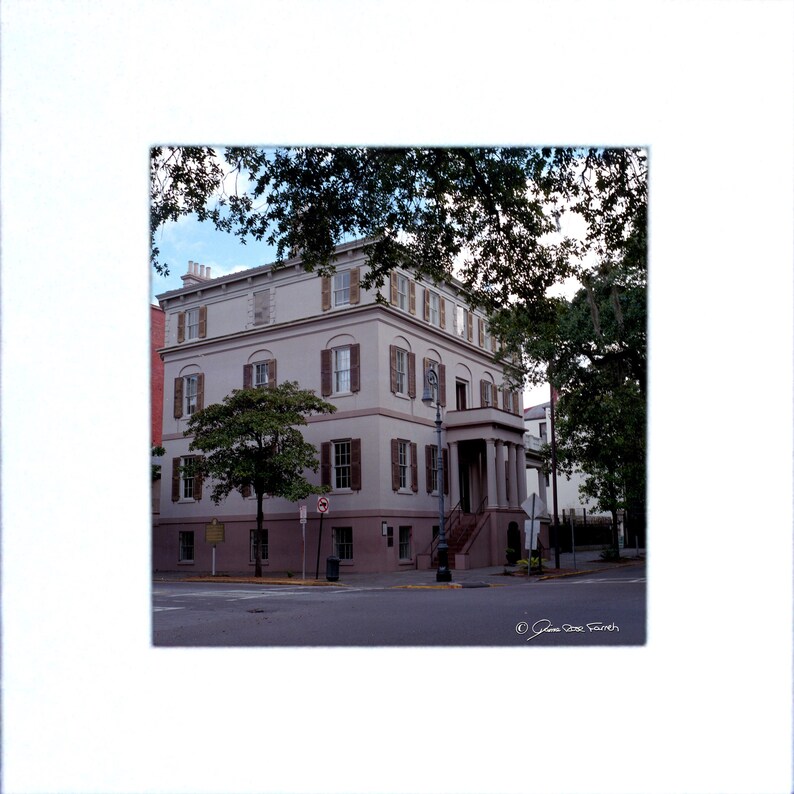 Juliette Gordon Low House in Color Savannah GA - Etsy
