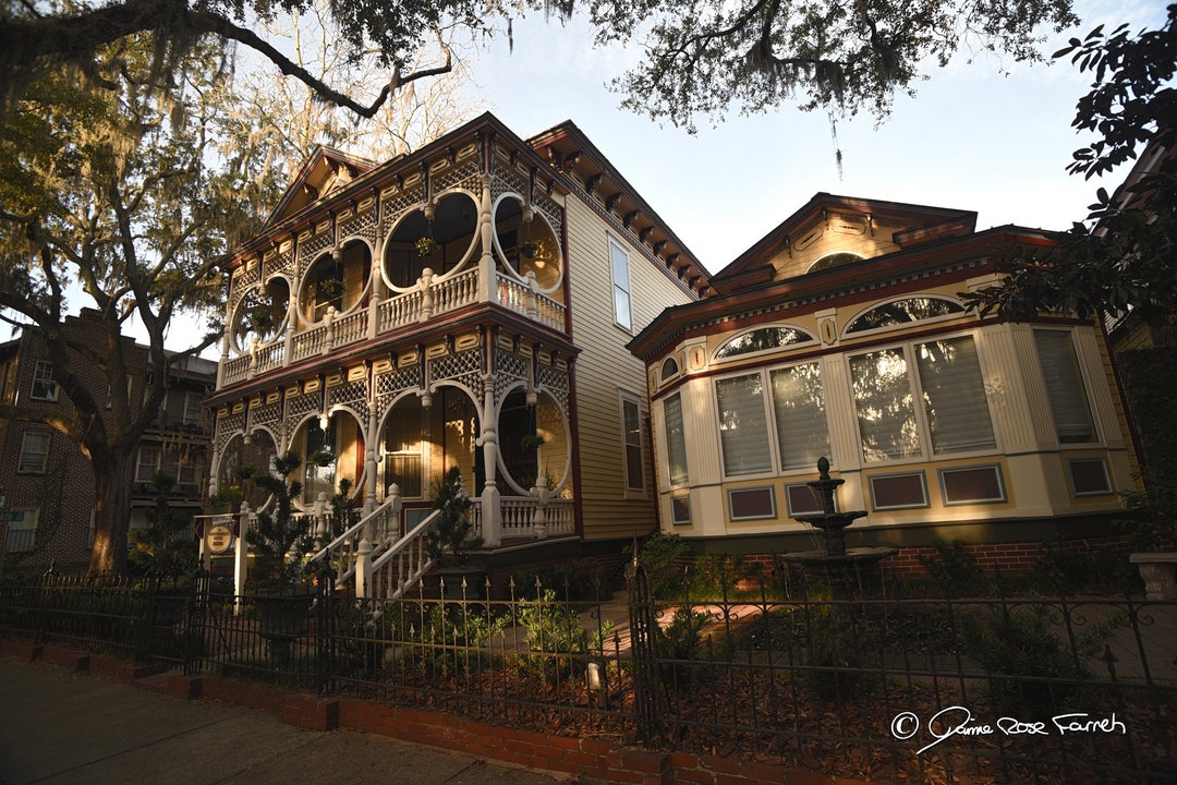 Gingerbread House Savannah GA - Etsy