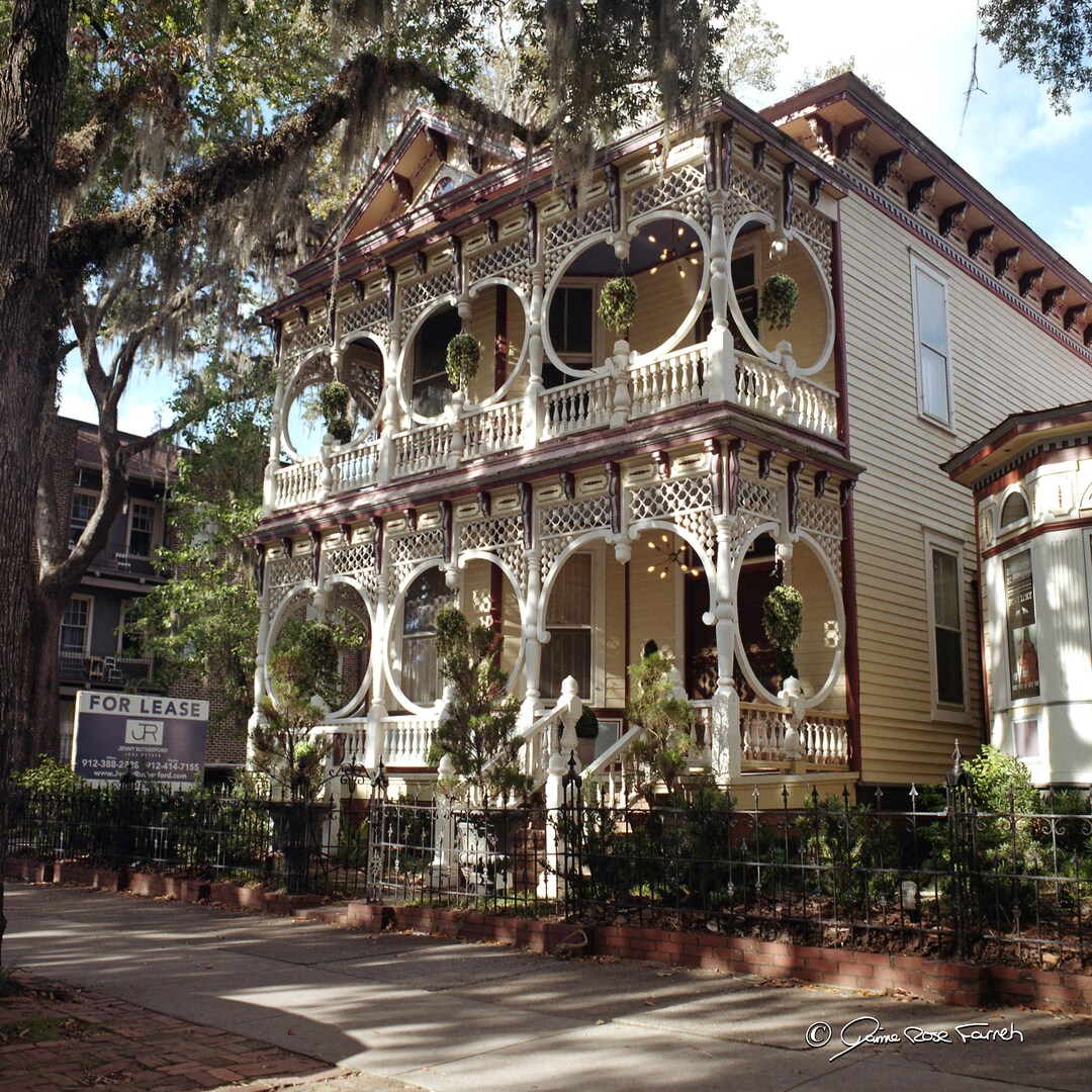 The Gingerbread House Savannah GA - Etsy
