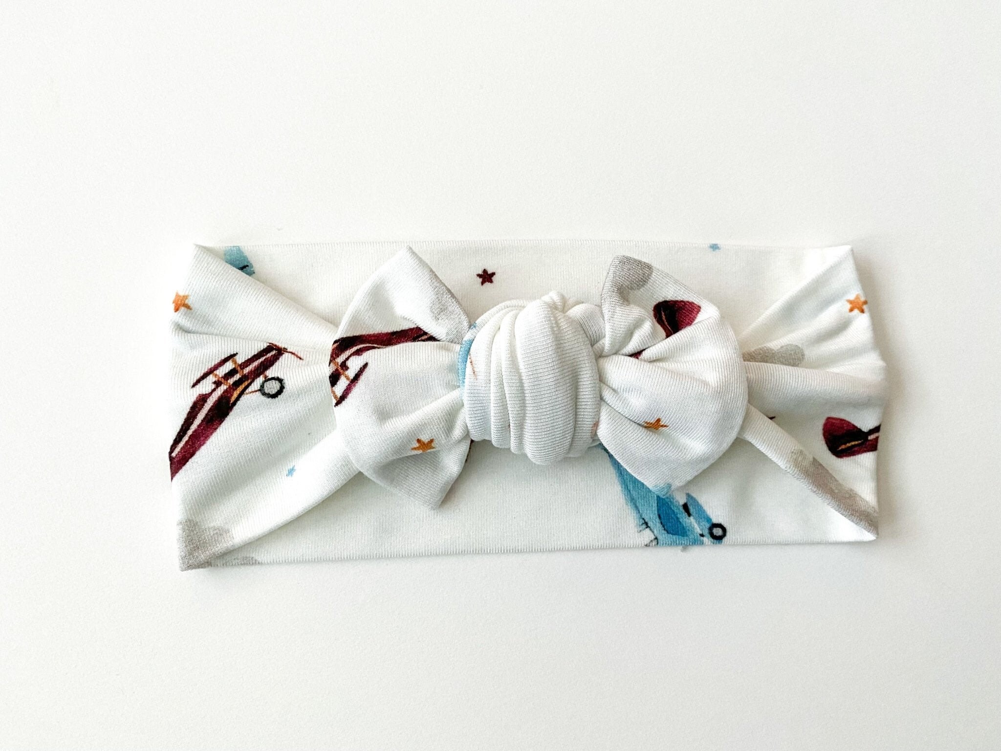 Vintage Airplane Knot Gown, Airplane Baby Gown, Baby Knot Gown, Baby ...