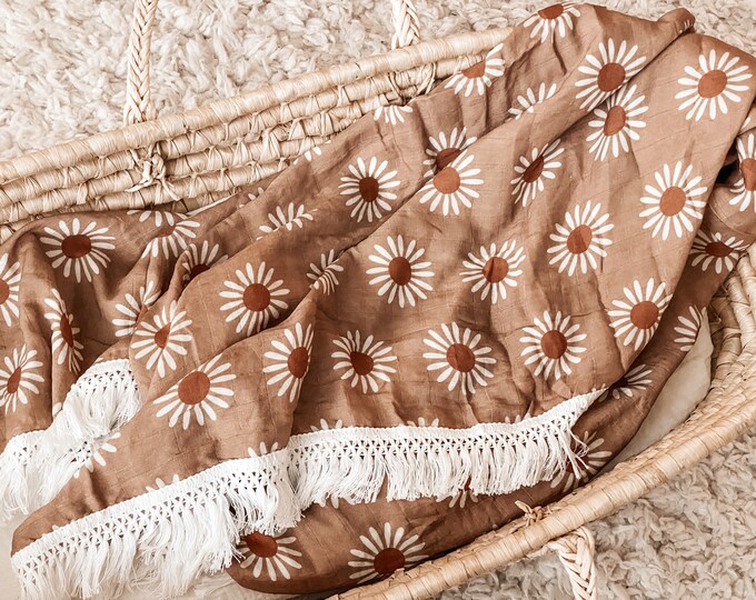 Earth Knitted Baby Blanket Cable Knit Nursery Decor Cinnamon Baby Throw ...