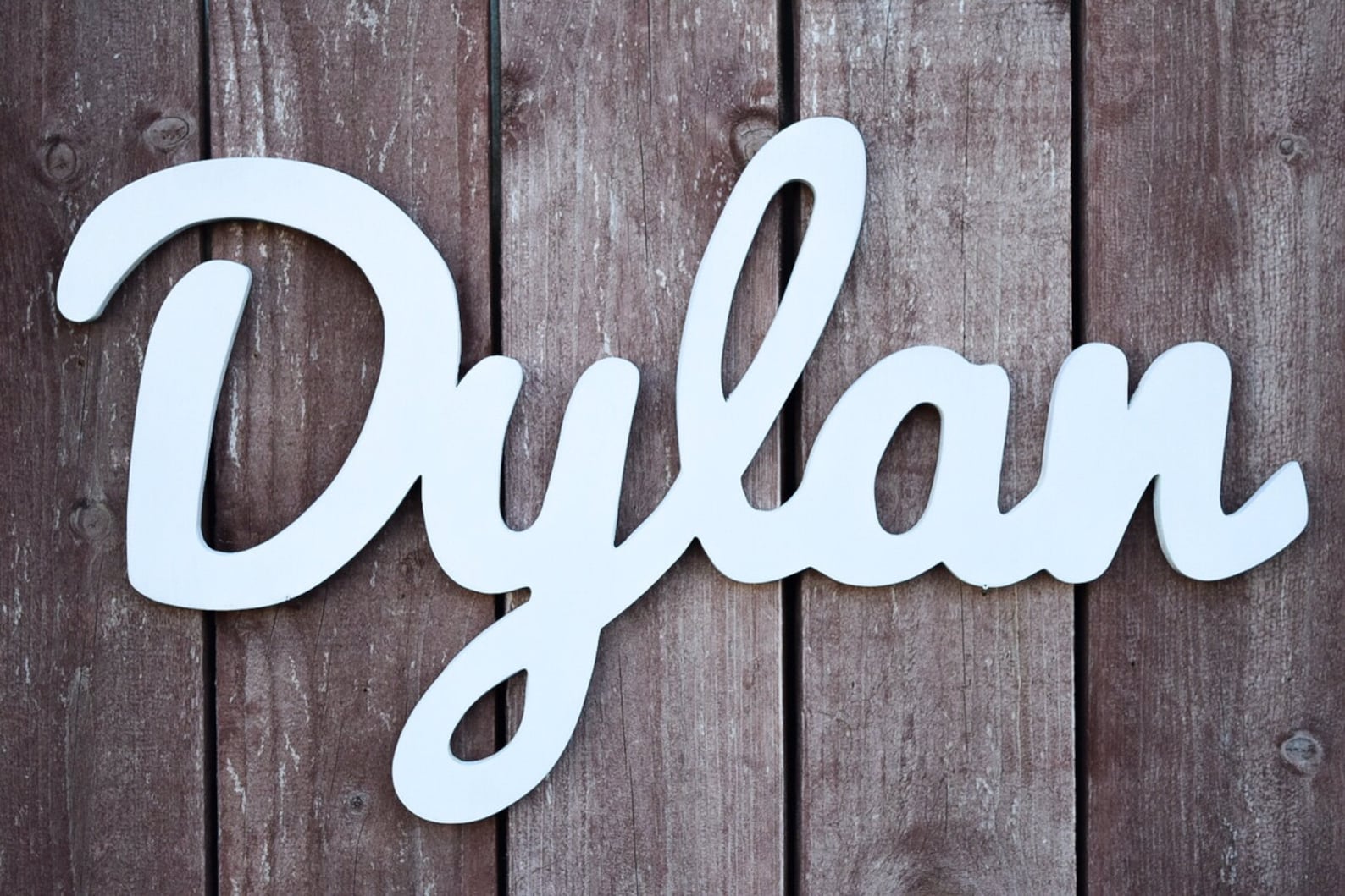 Dylan Baby Name Wooden Sign Nursery letters Wooden letters | Etsy