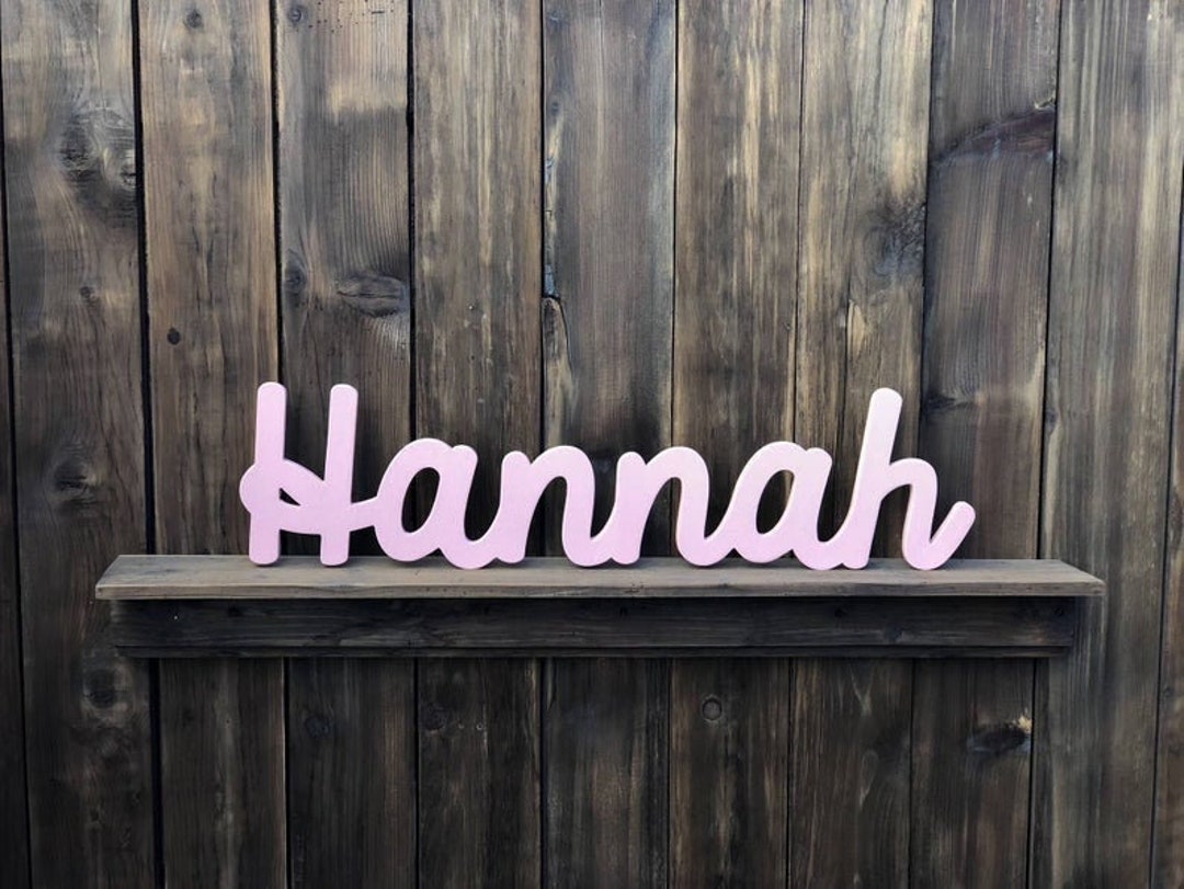 Wood Name Wood Name Sign Baby Name Sign Wood Sign for - Etsy