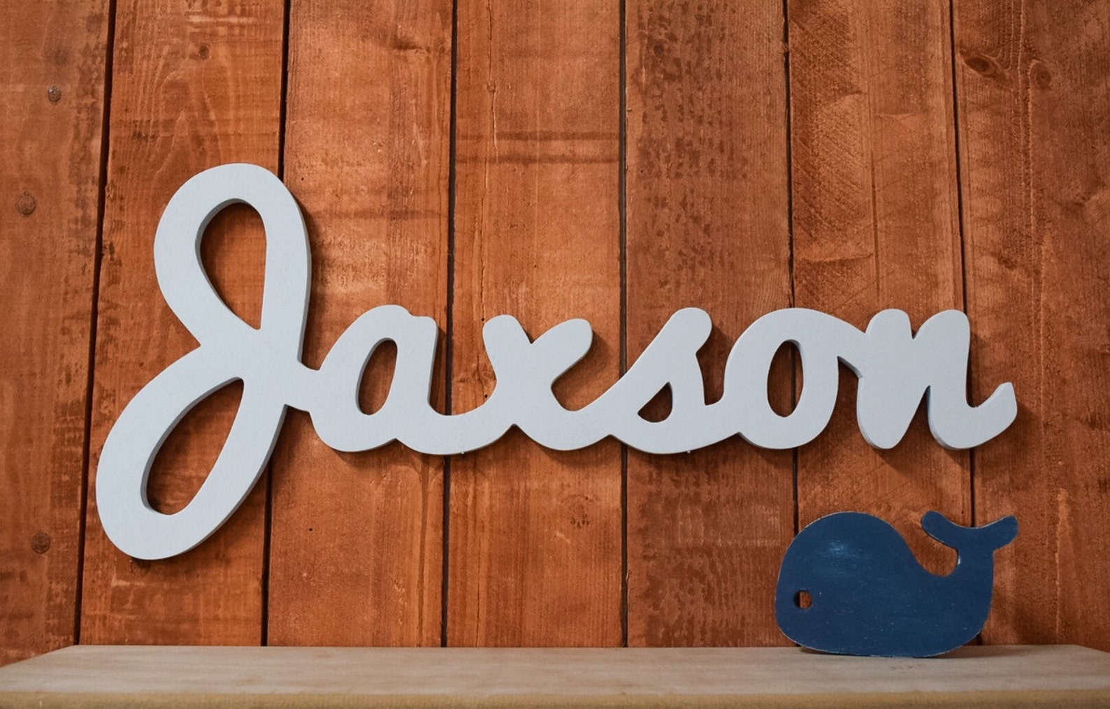 Jaxson Name Custom Name Wooden Sign Nursery Decor Baby | Etsy