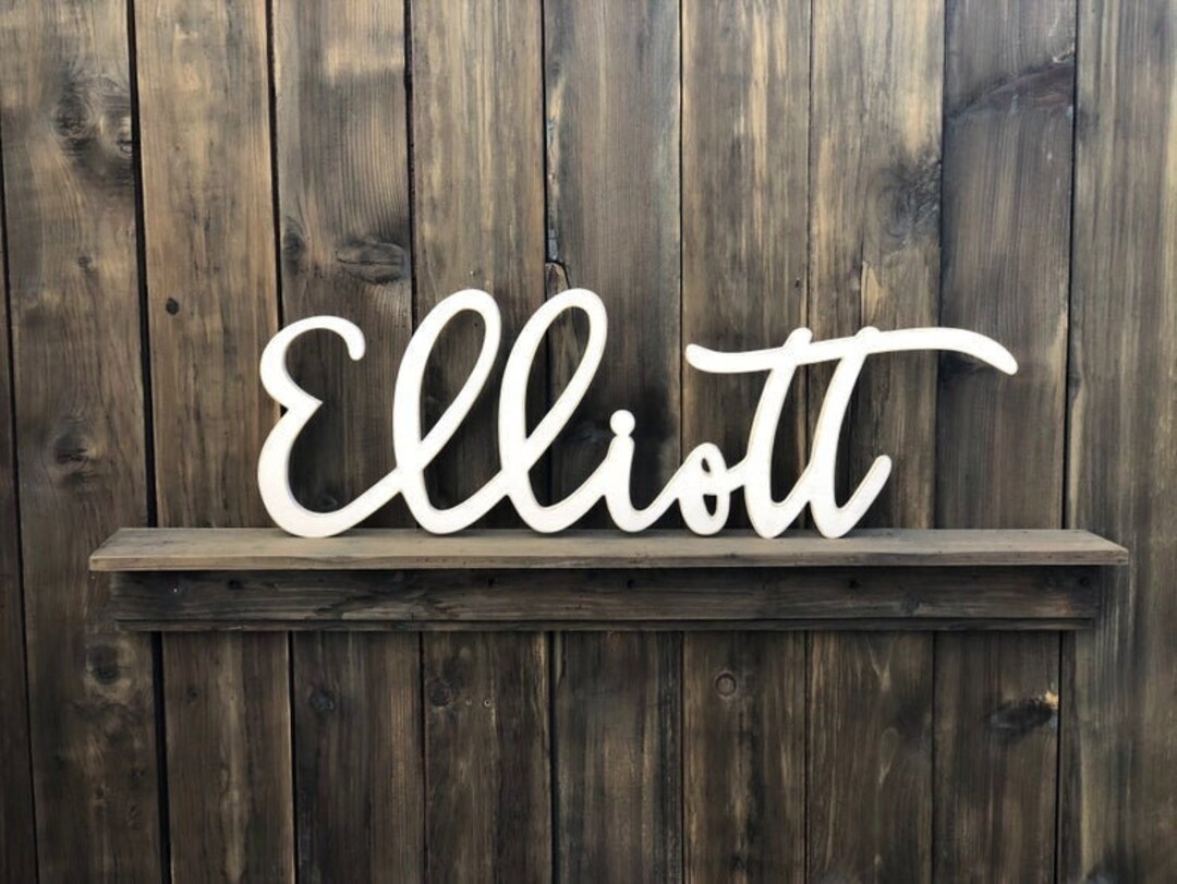 Wood Name Signs Wooden Baby Name Sign Large Name Sign for - Etsy