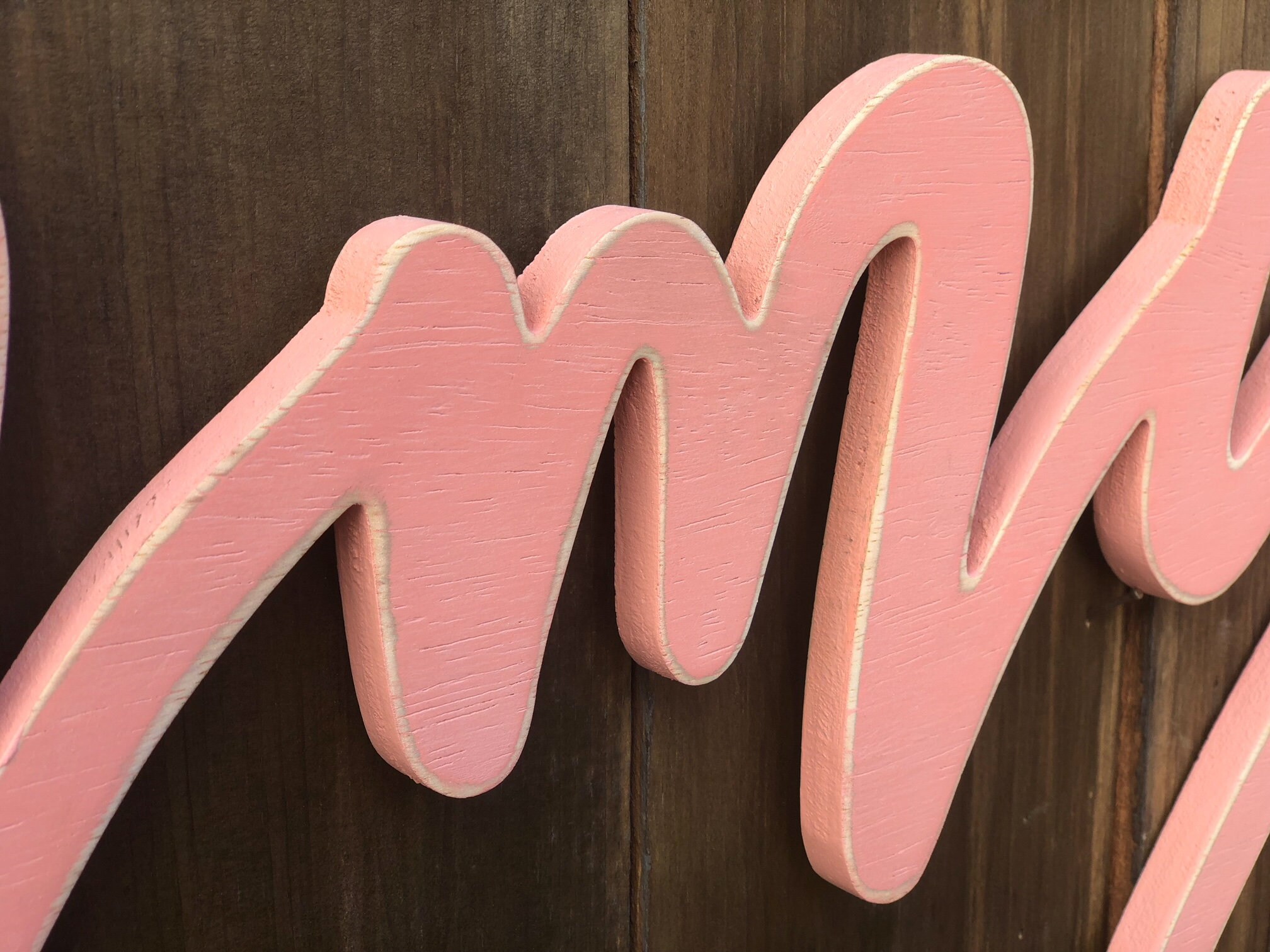 Emmy Name Sign Wooden Names Letters for Nursery Nursery | Etsy