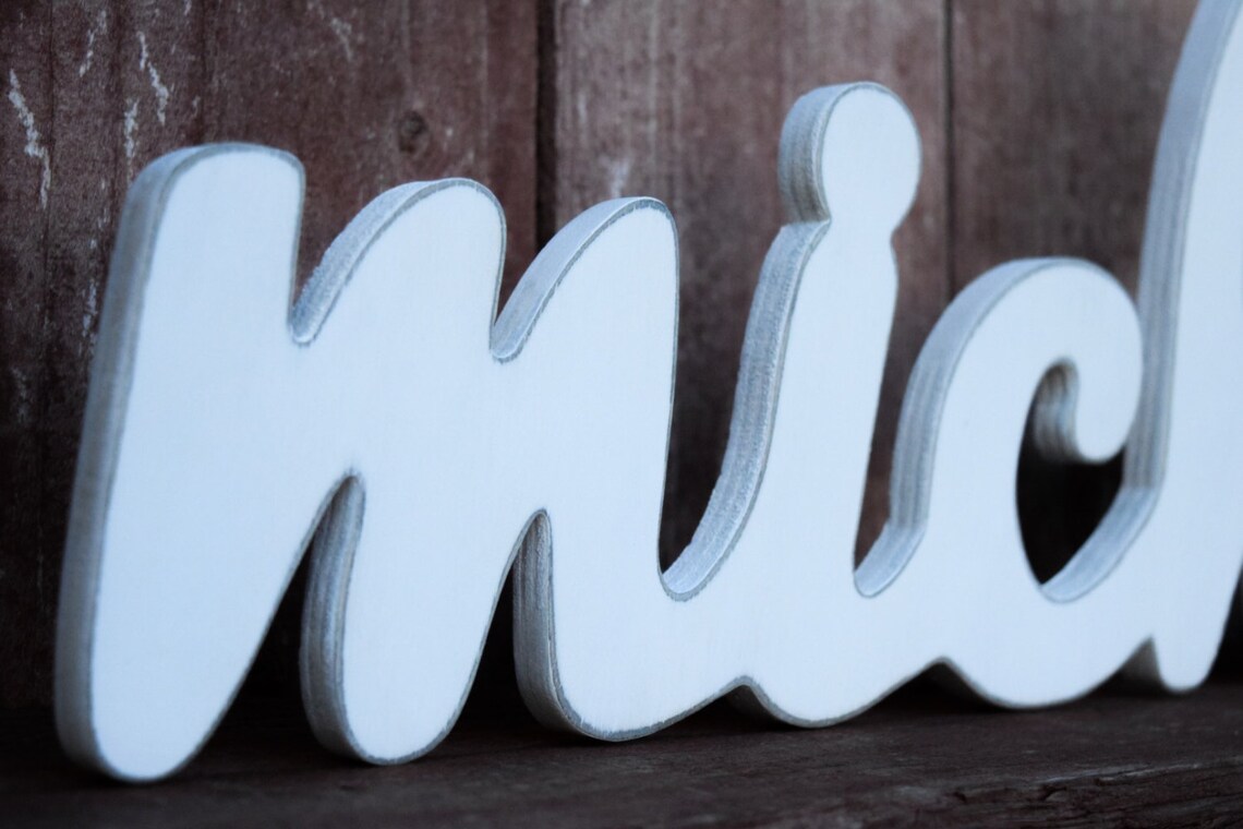 MIchael Baby Name Wooden Sign Nursery Decor Baby name | Etsy