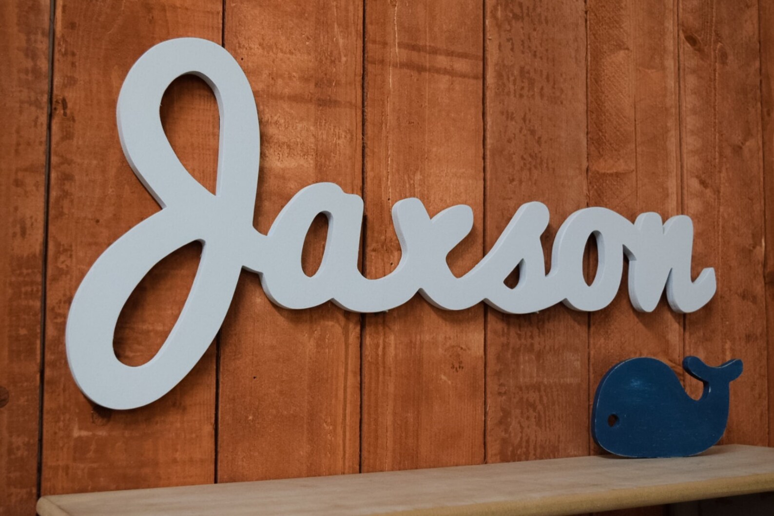 Jaxson Name Custom Name Wooden Sign Nursery Decor Baby | Etsy