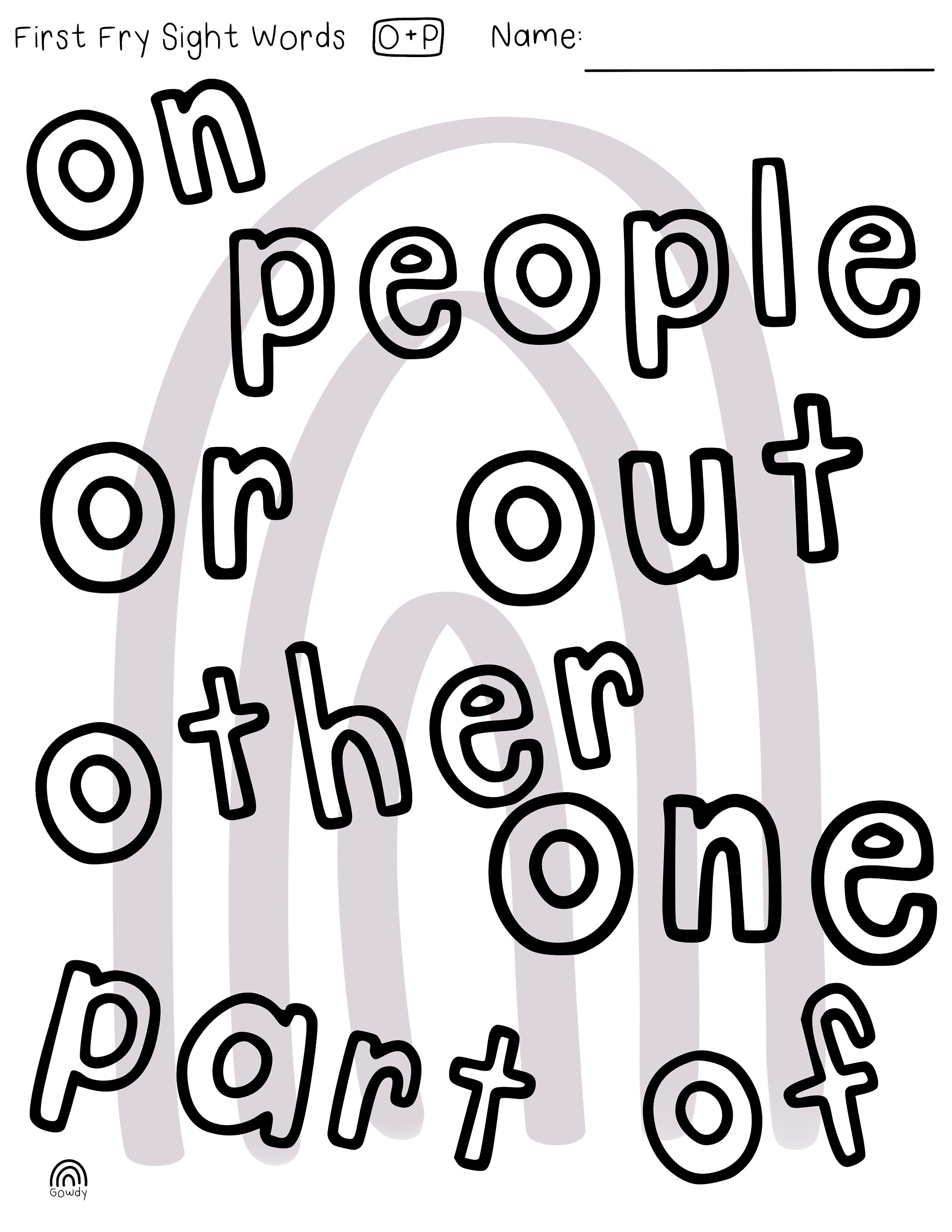 Fry First 100 Sight Words Coloring Sheets - Etsy