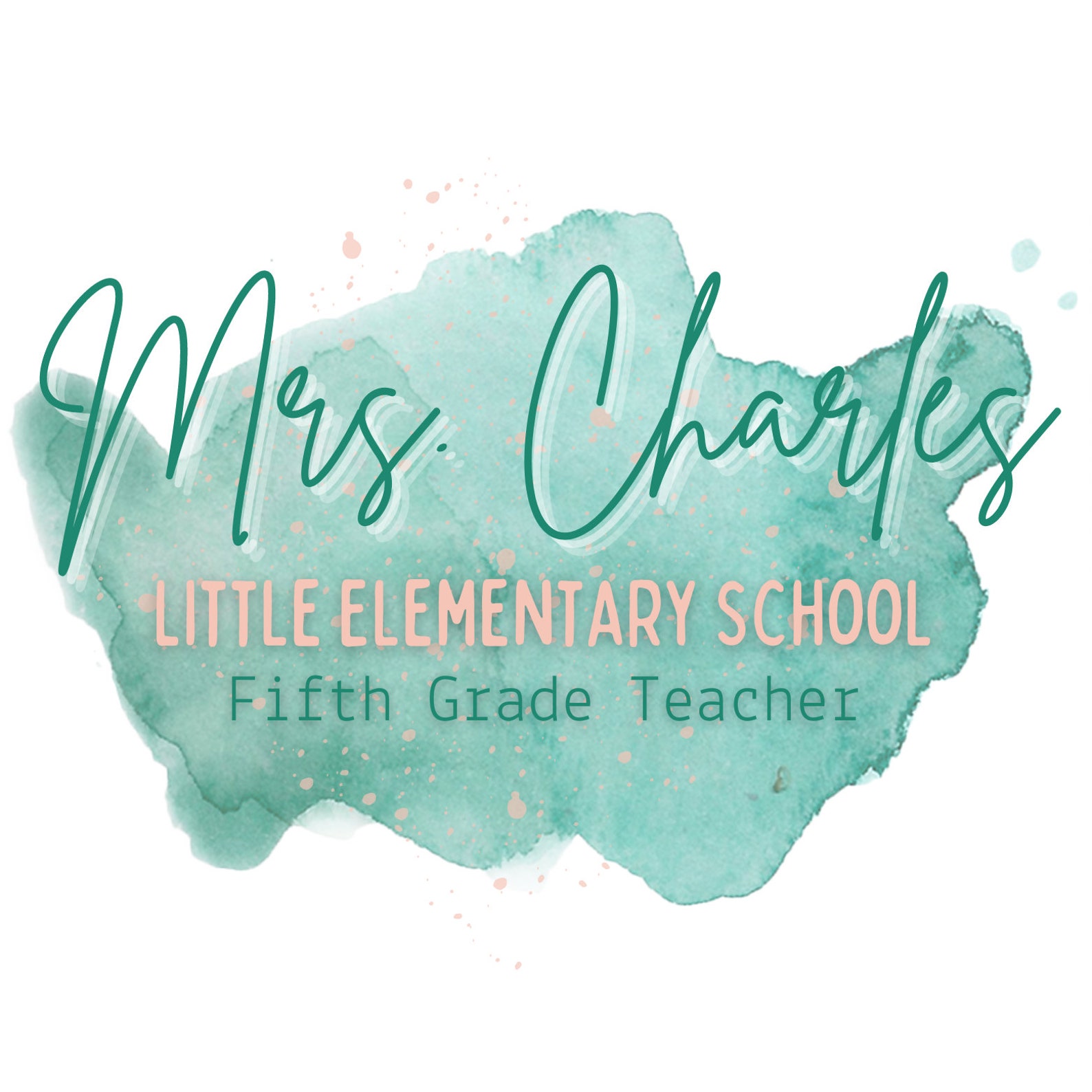 Email Signature-canva Template Custom Email Signature- Watercolor - Etsy