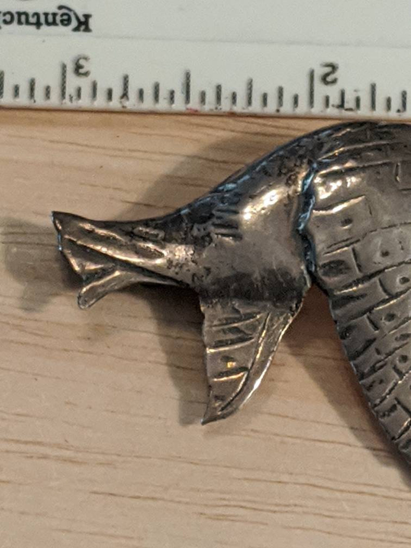 Vintage Sterling Silver Goose Pin Brooch - Etsy