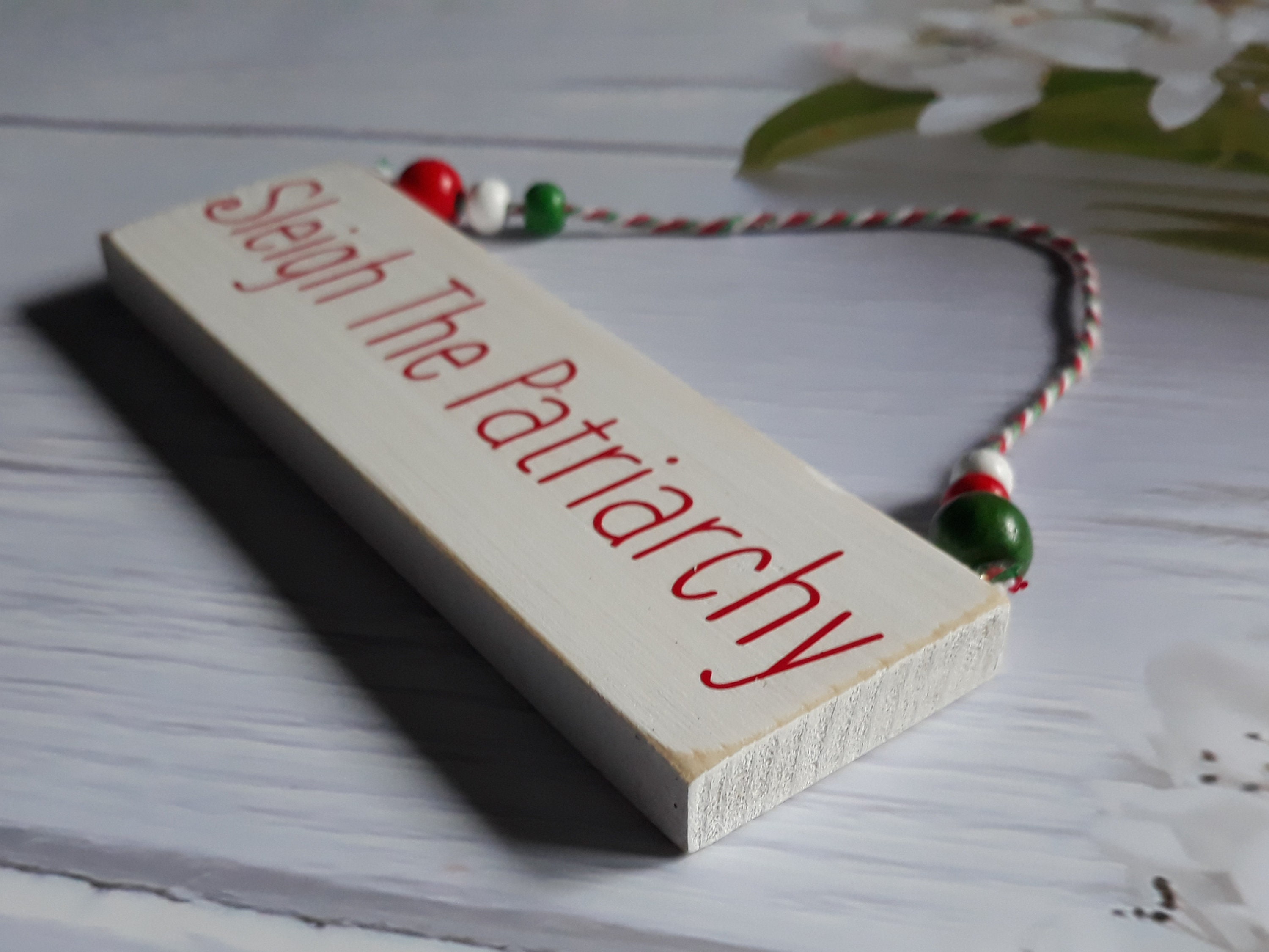 Sleigh the Patriarchy Tree Decoration / Xmas Decoration. 2 - Etsy UK