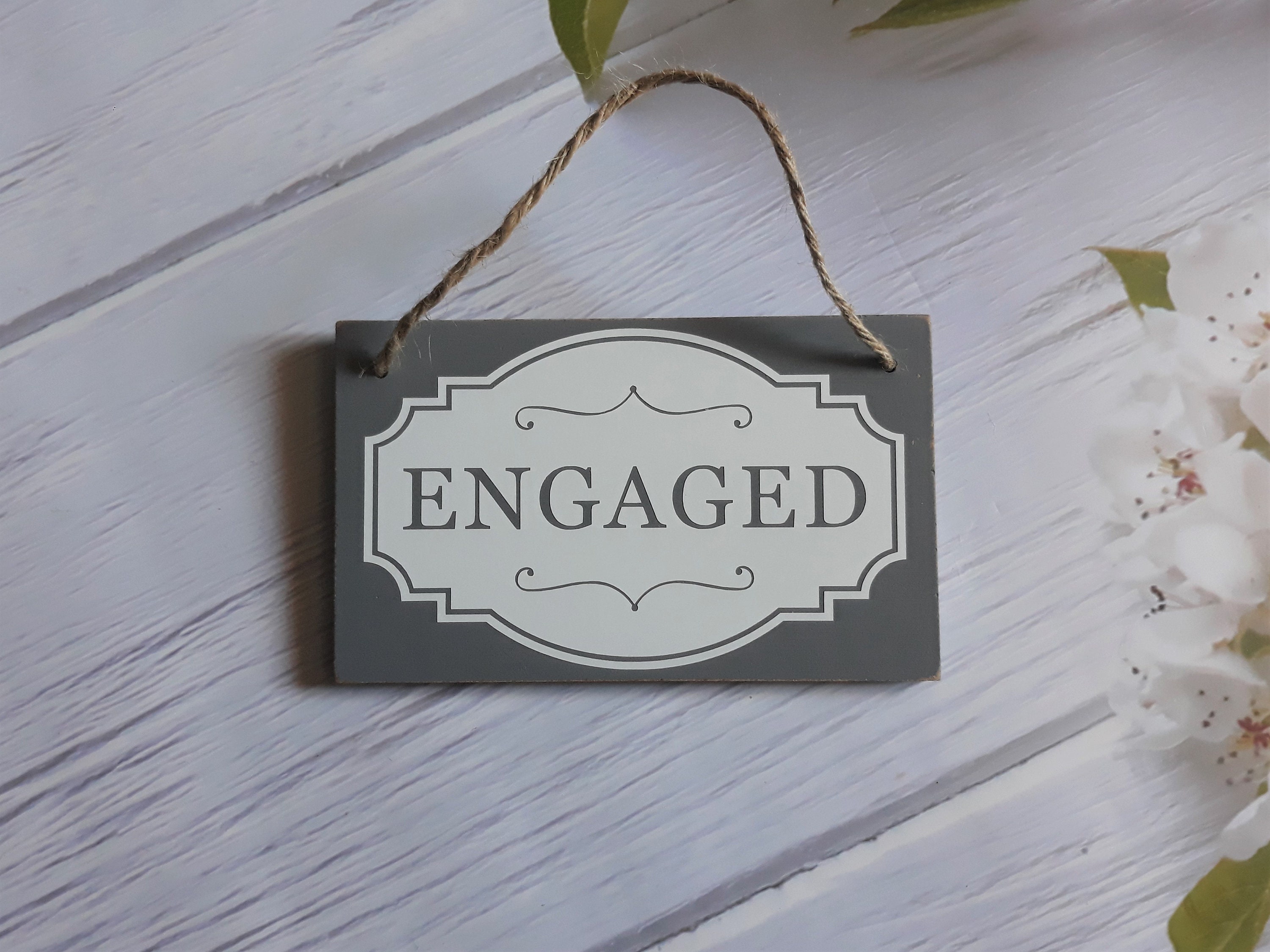 Vacant / Engaged Double Sided Toilet Sign. Vacant Occupied - Etsy UK