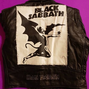 Black Sabbath Back Patch - Etsy