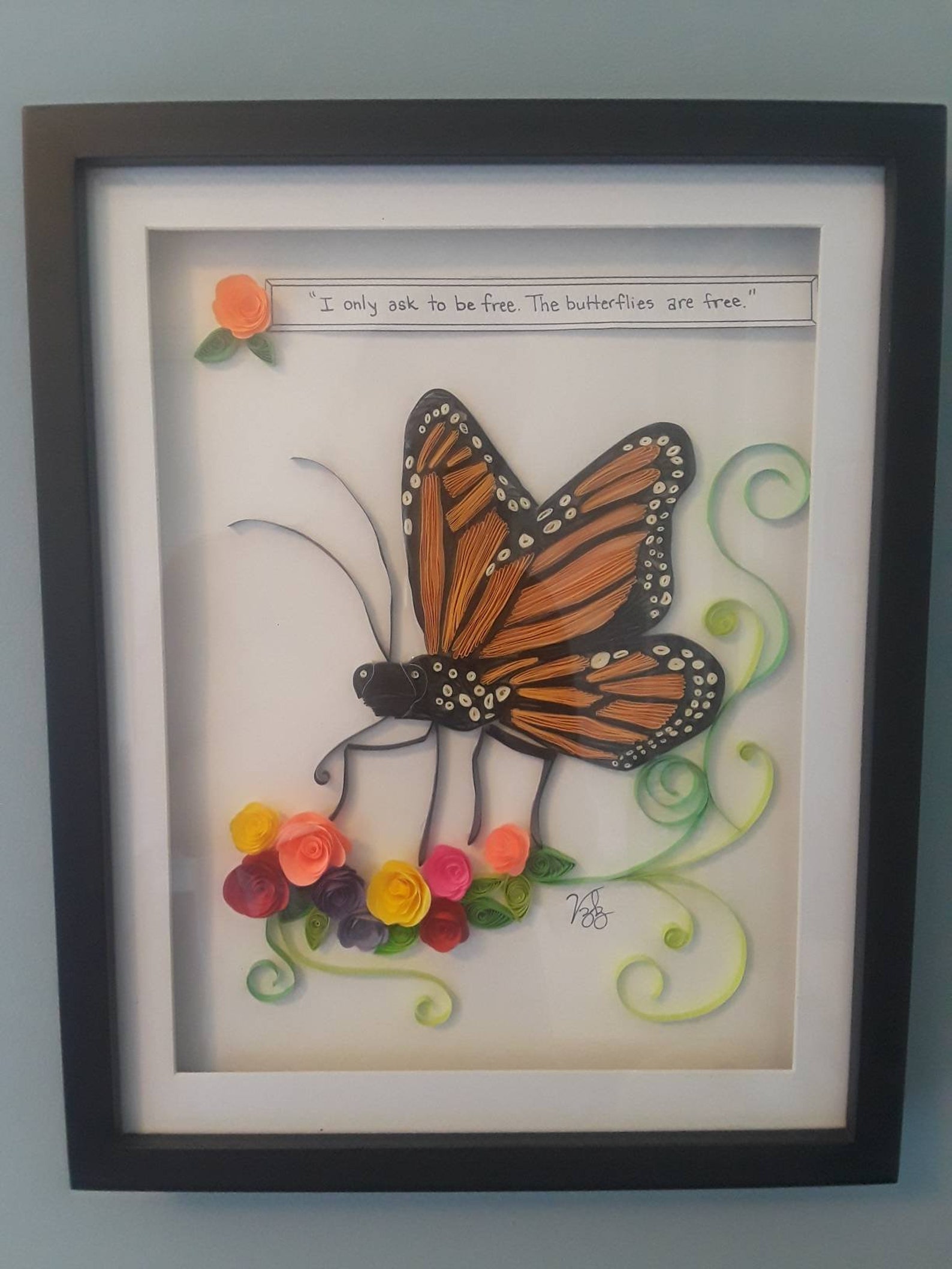 The Monarch - Paper Quilling Art - Etsy