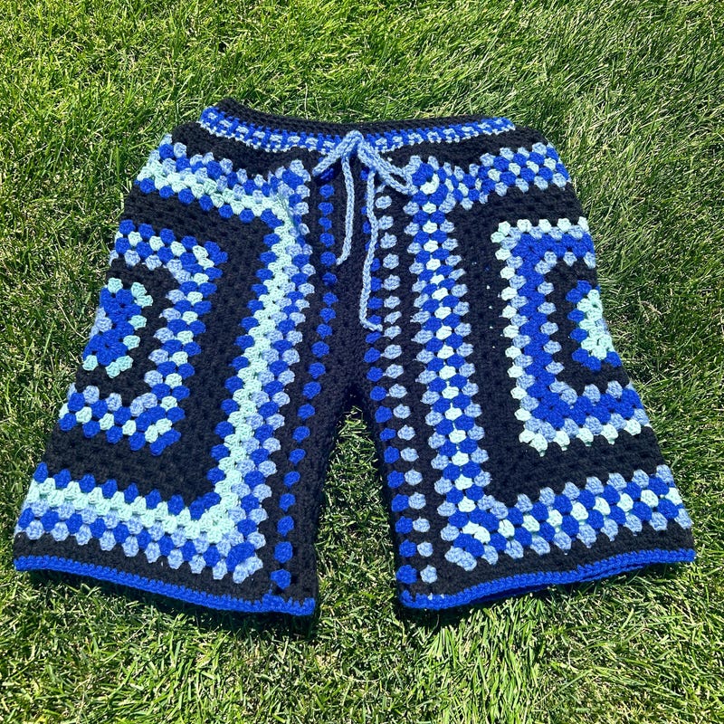 Granny Square Shorts - Etsy