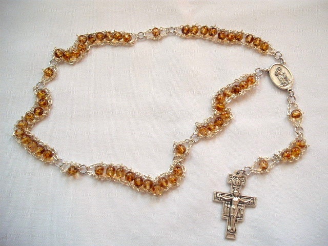 St. Francis Ladder Rosary - Etsy