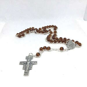 Franciscan Ladder Rosary Capuchin St. Francis St. Anthony - Etsy