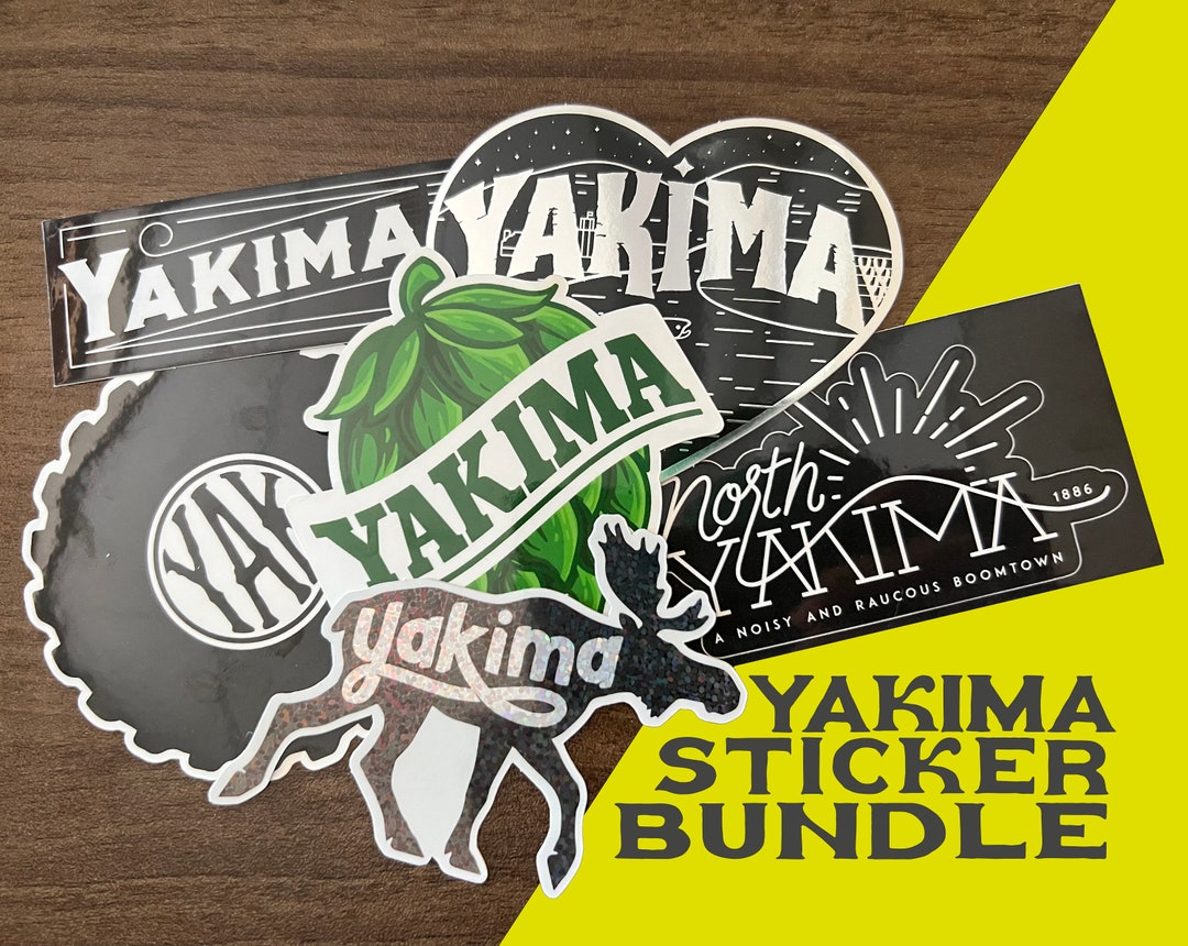 Yakima Sticker Bundle - Etsy