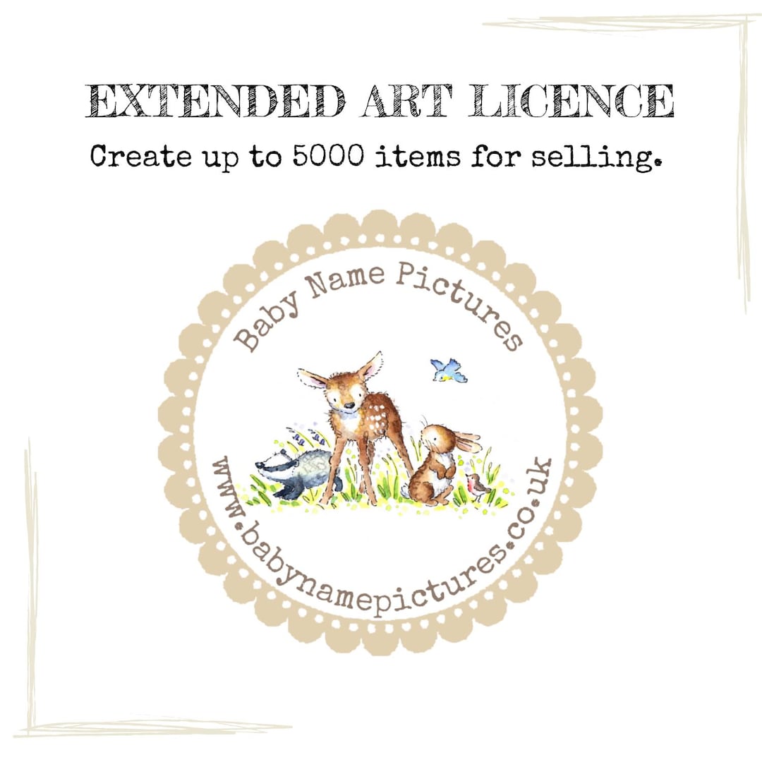 Extended Commercial Licence for Digital Art Set - Etsy