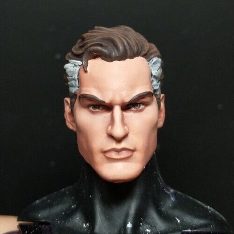 HEAD ONLY Custom Painted 1/12 Marvel Legends Head Reed Richards - Etsy