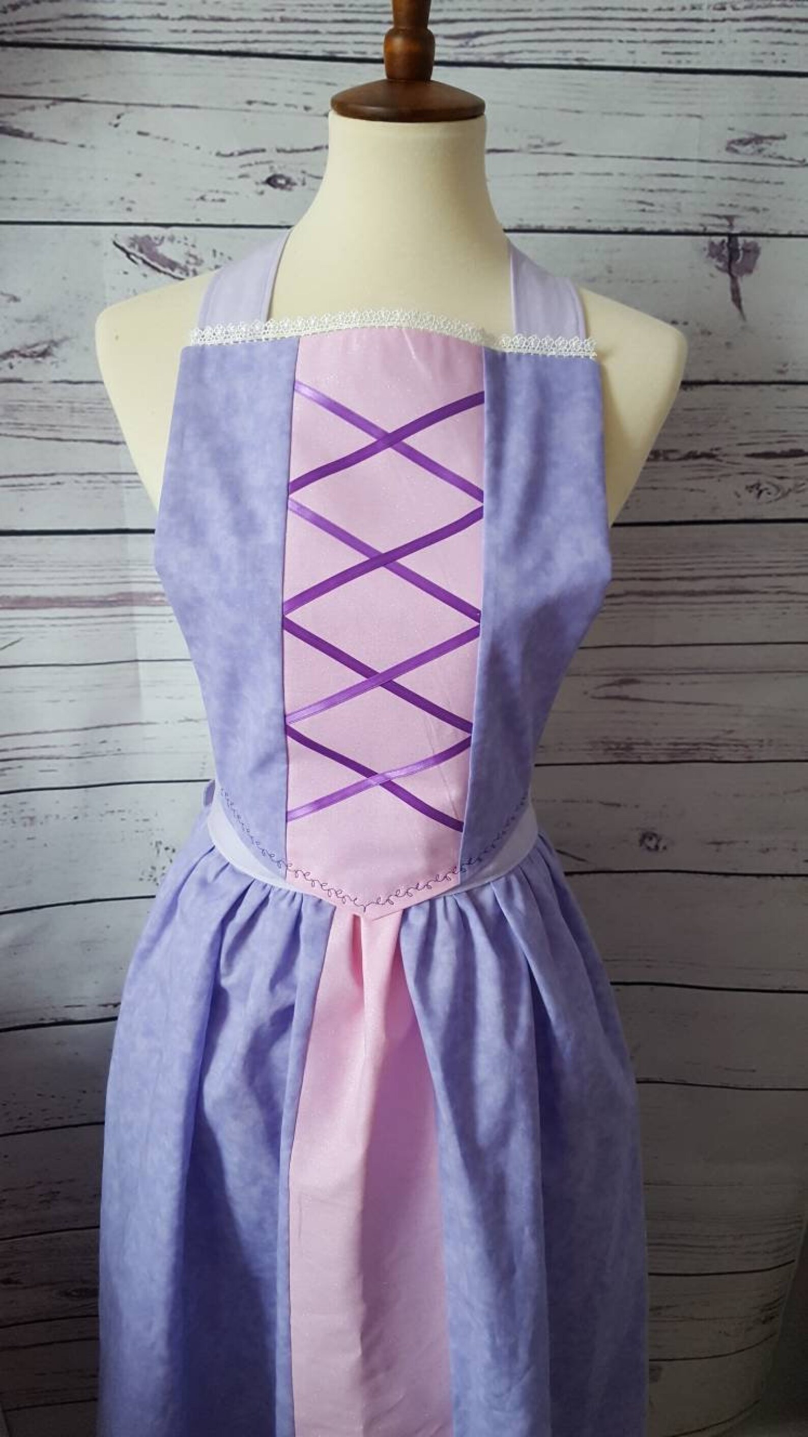 Rapunzel Inspired Dress up Apron - Etsy