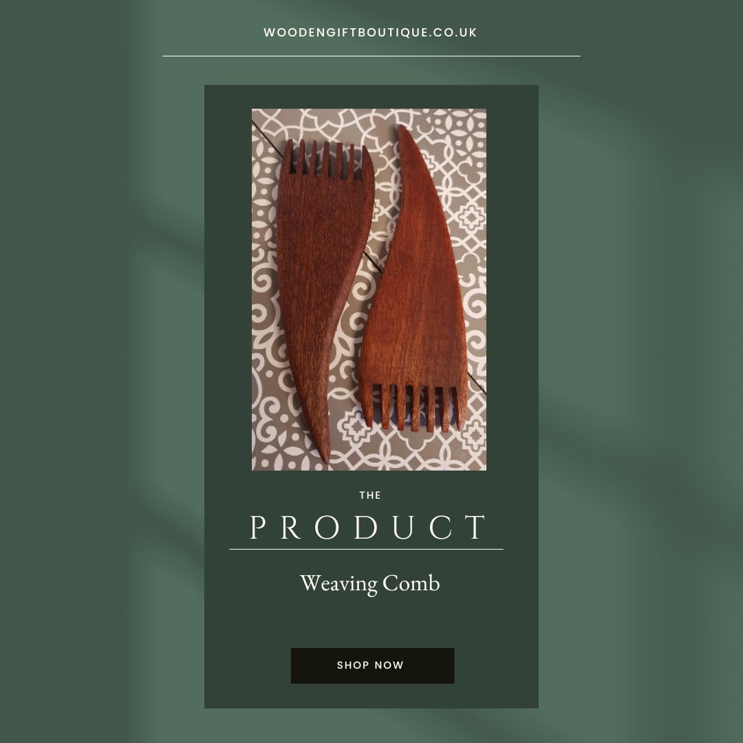 Weaving Comb Weaving Tools Wood Comb Wood Weaving Comb - Etsy UK
