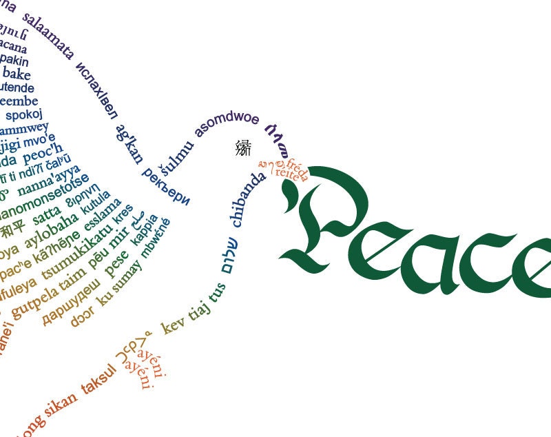 Peace Dove Card Template Pdfs - DIY Printable Customizable - Etsy