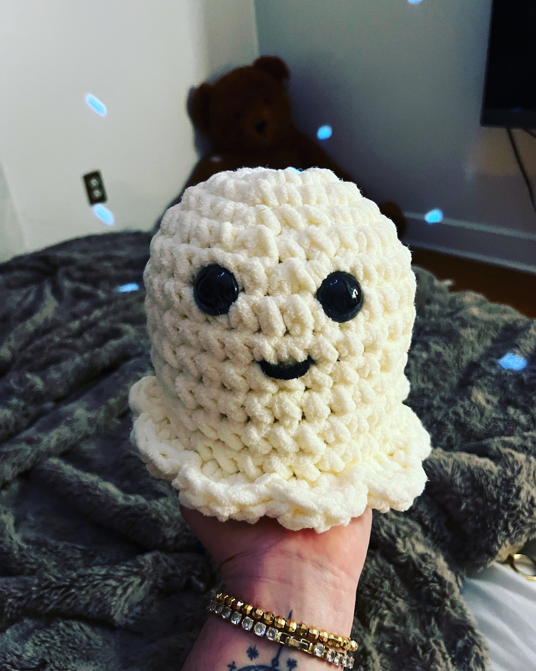 Mini Spooky Sparkle Glitter Ghost - Etsy