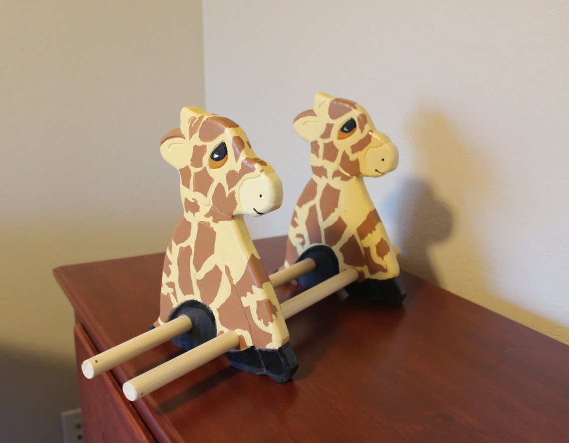 Wooden Giraffe Bookshelf | Etsy