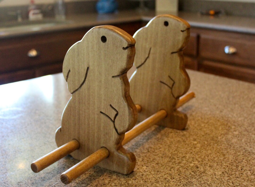 Wooden Rabbit Bookshelf - Etsy