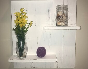 Rustic Wall Shelf - Etsy