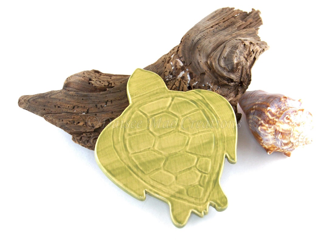 Turtle Coasters Set of 2 Coasters Drink Coasters Hand Painted Hand ...