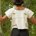 Earthy Cotton Crop Tops - Etsy