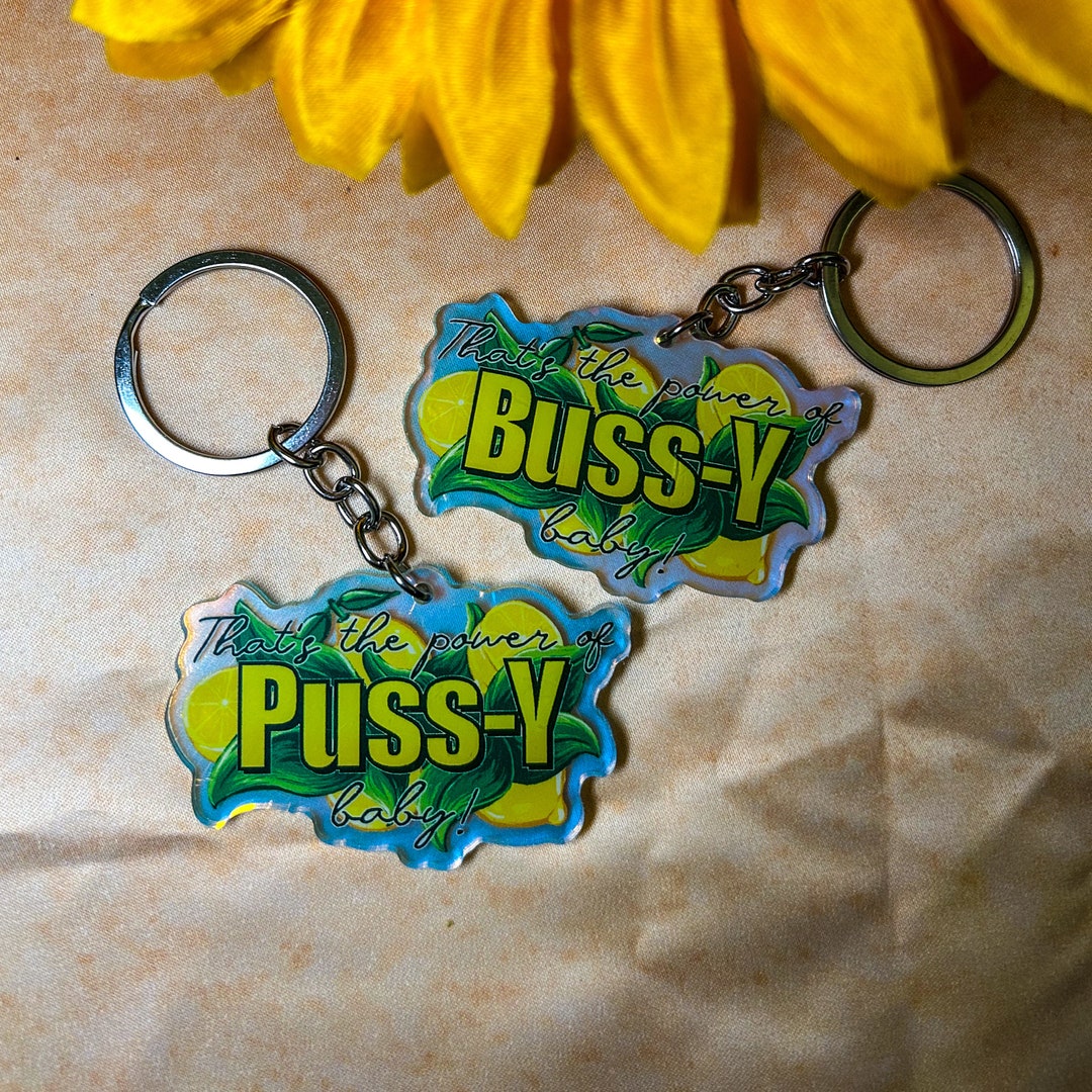 That's the Power of P*ssy / B*ssy Baby! Rainbow Acrylic Charm - Etsy