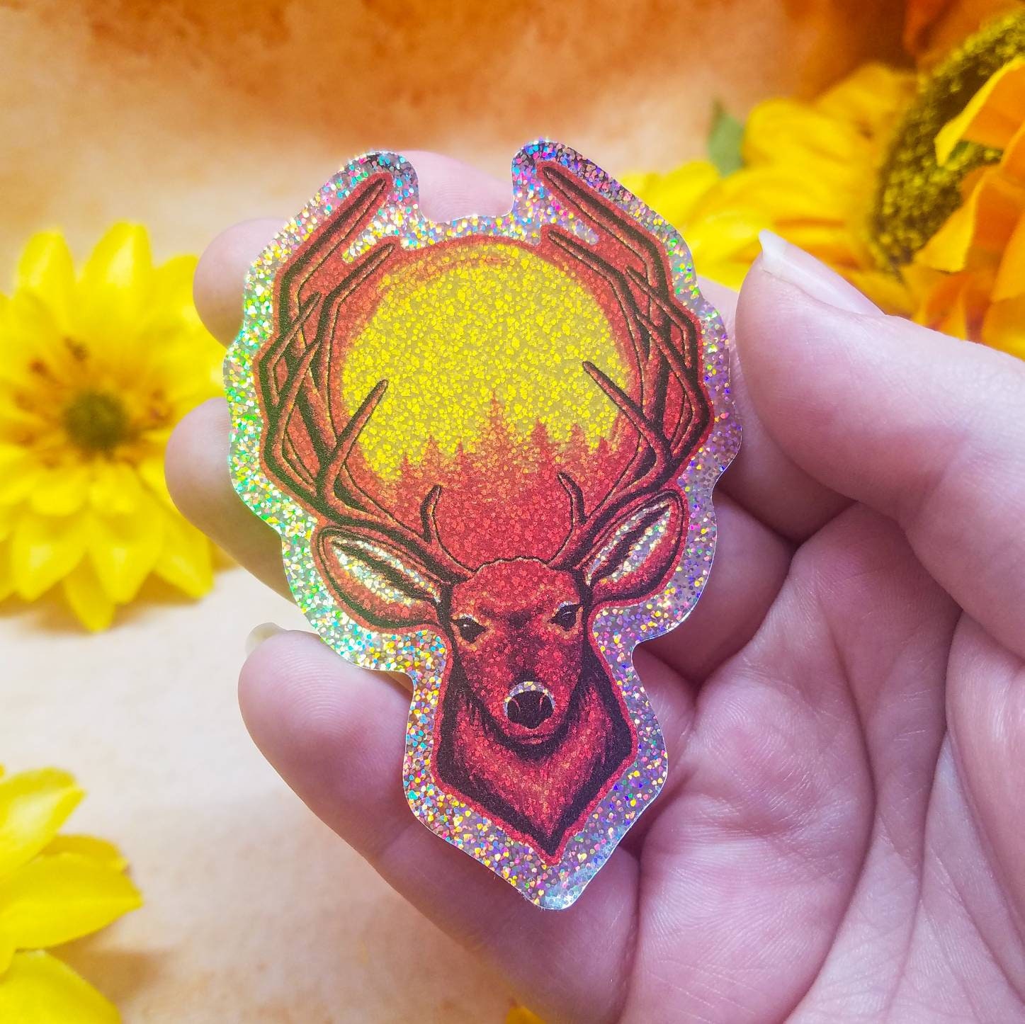 Cowboy Buck Sticker two Styles | Etsy