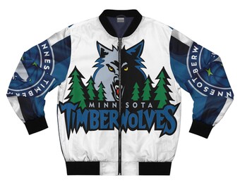 Timberwolves Jacket - Etsy