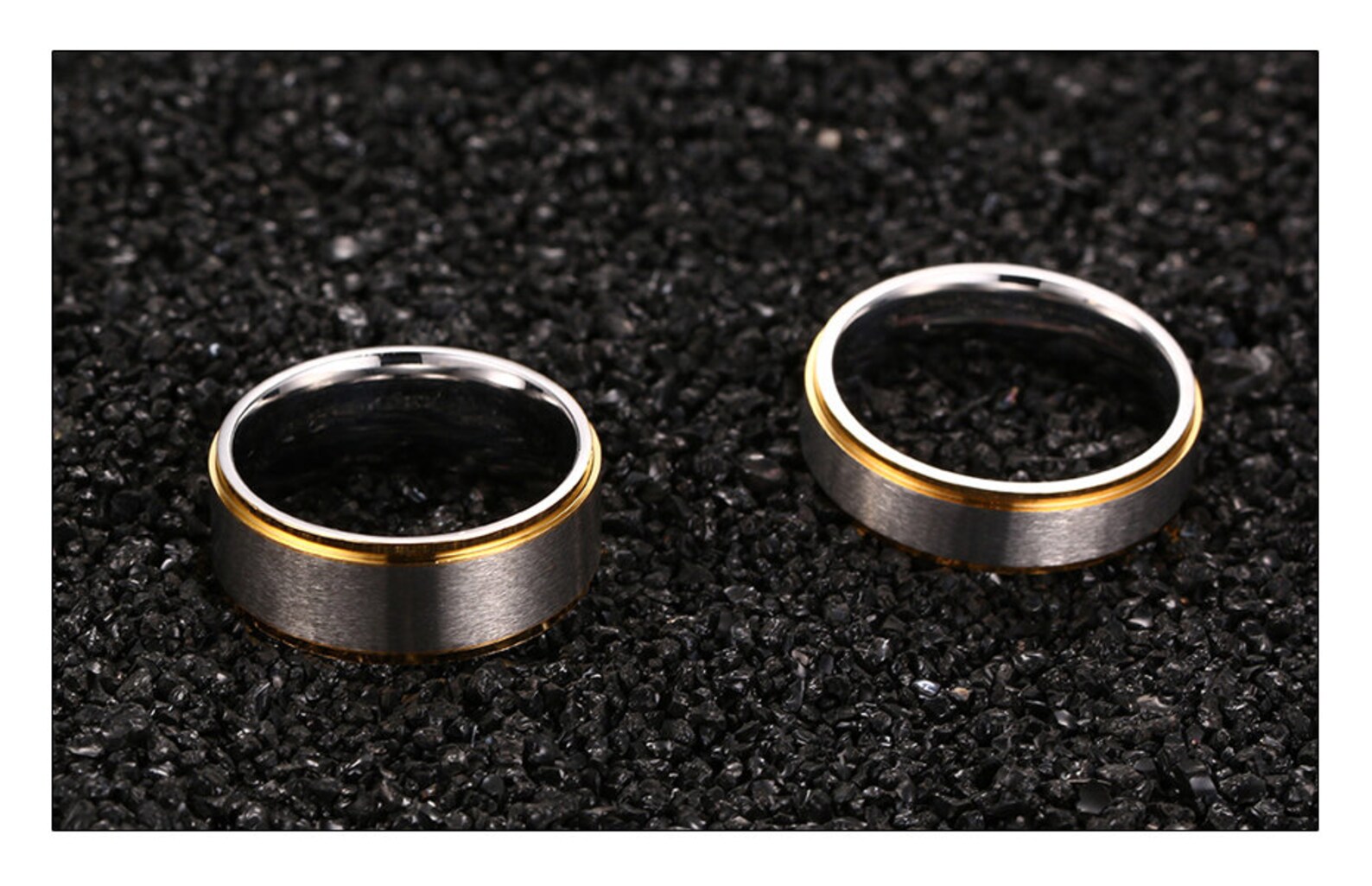 Free Engraving Personalized Custom Stainless Steel Plain Band | Etsy