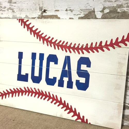 Baseball Wall Art Gifts for Him Baseball Sign Sports - Etsy