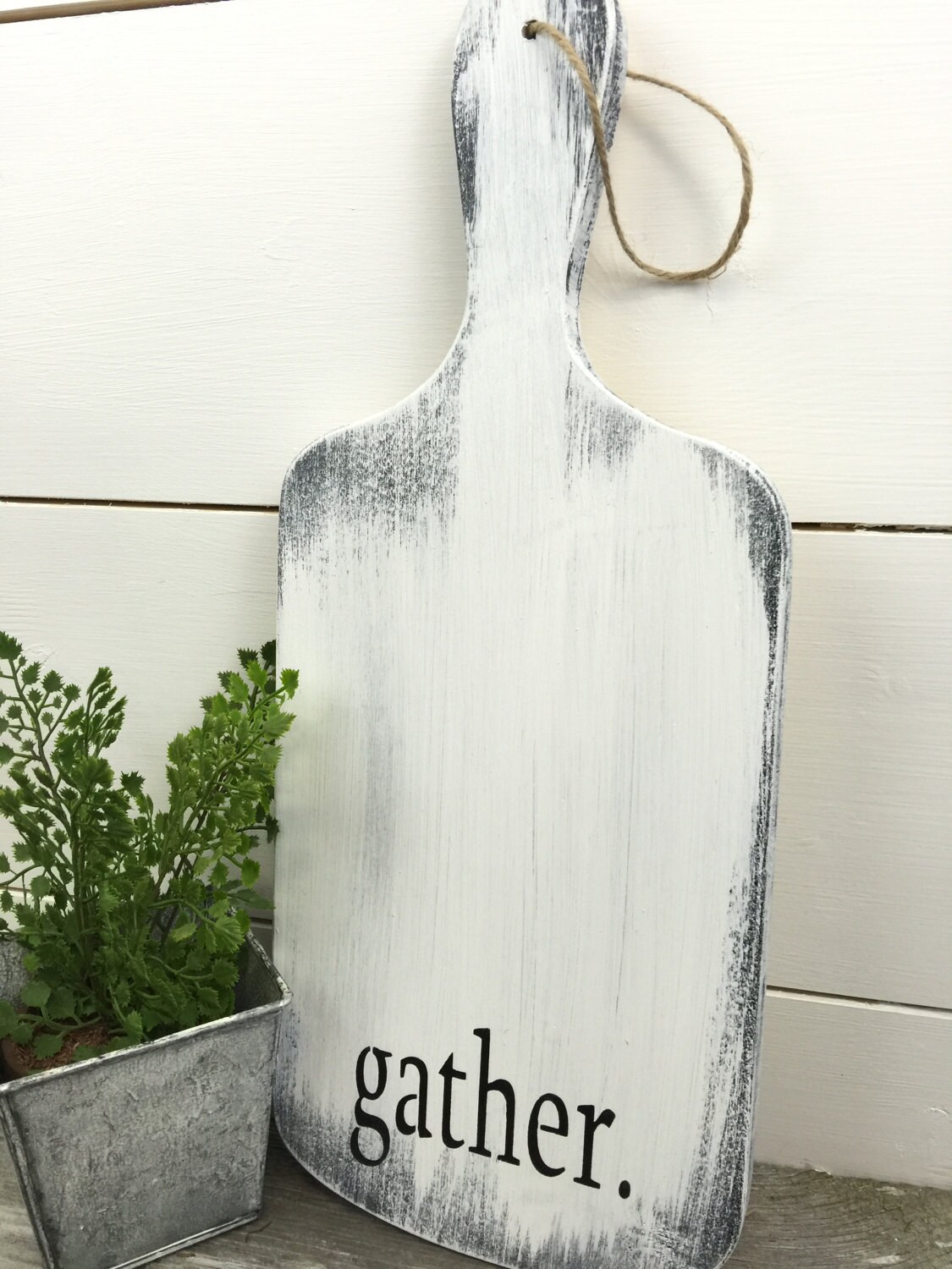 Decorative Cutting Board Farmhouse Sign Give Thanks | Etsy