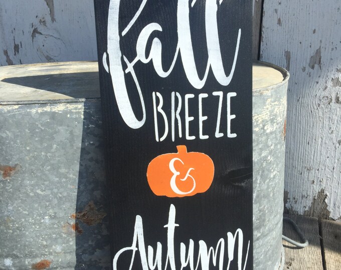 Fall Porch Sign - Black and White Fall Decor - Autumn Decorations - Etsy