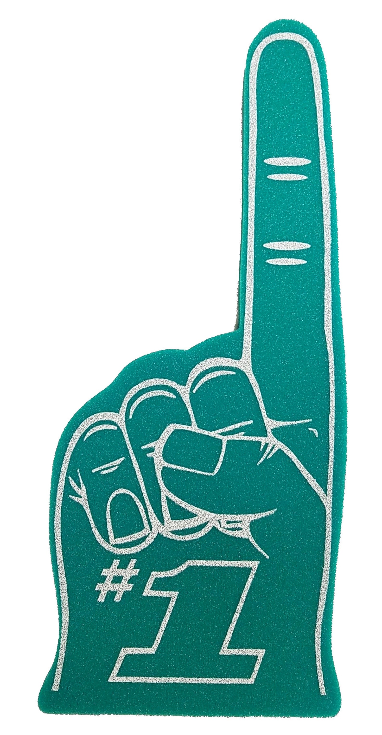 No.1 Foam Finger, 22/24" - Etsy