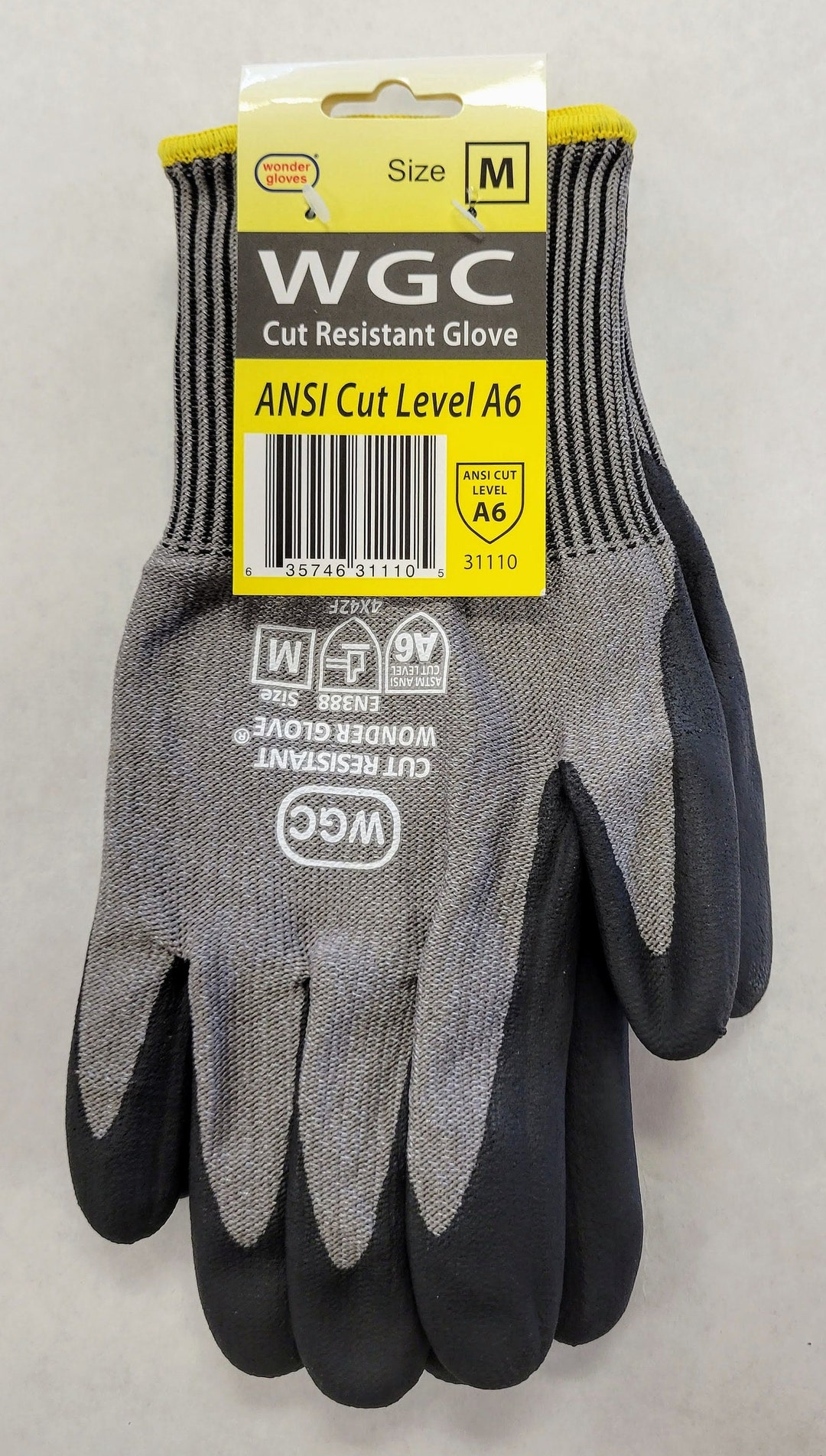 Cut Resistant Work Gloves, ANSI Cut Level A6, 1-pair - Etsy