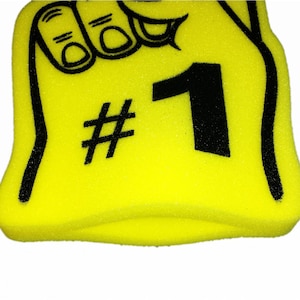 No.1 Foam Finger, 22/24" - Etsy