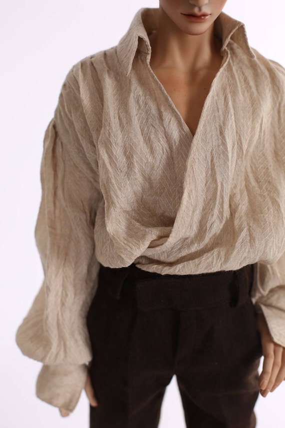 SD_Classic Wrap Shirts Oatmeal | Etsy